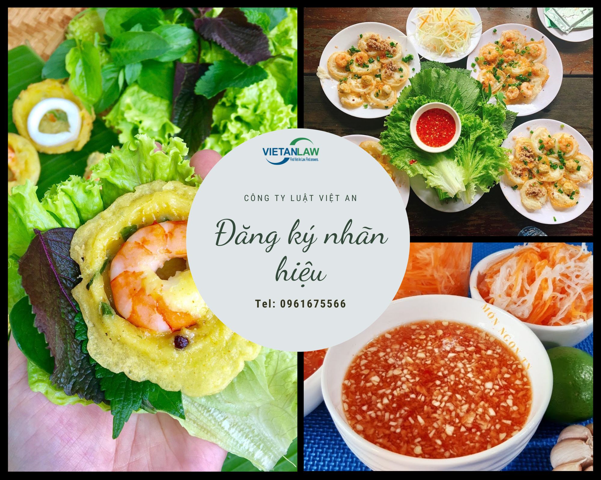 Đăng ký nhãn hiệu cho các quán bánh khọt - Công ty luật Việt An