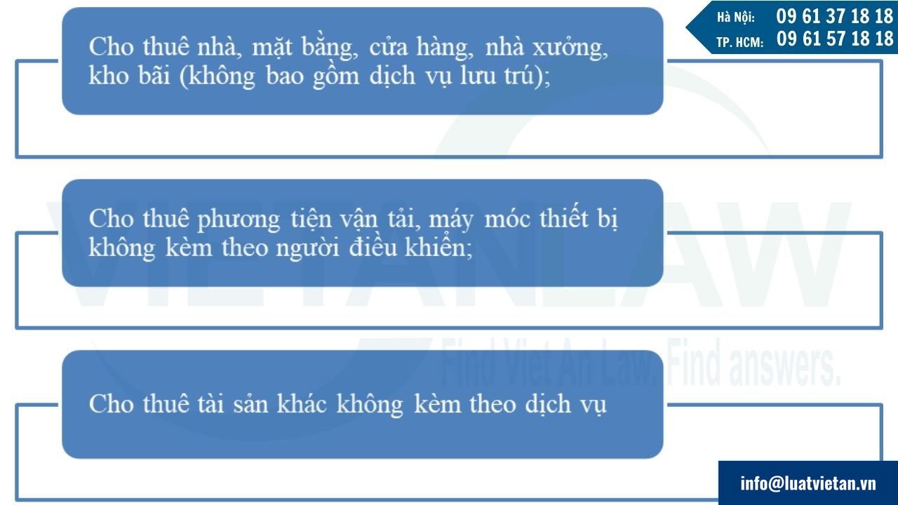 Dịch vụ kê khai thuế cho cá nhân cho thuê tài sản - Công ty luật Việt An